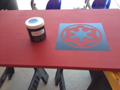 Star Wars Upcycled Toy Box {with free SVG file} - Addicted 2 DIY