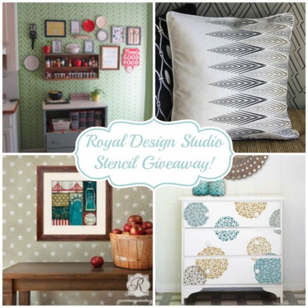 Royal Design Studio Stencil Giveaway - Addicted 2 DIY