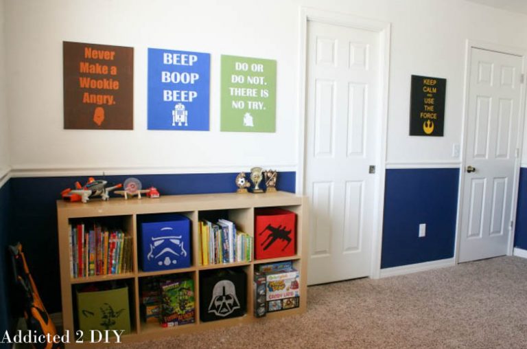 DIY Star Wars Wall Decor - Plus Free SVG Files - Addicted 2 DIY