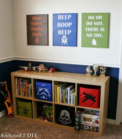 DIY Star Wars Wall Decor - Plus Free SVG Files - Addicted 2 DIY