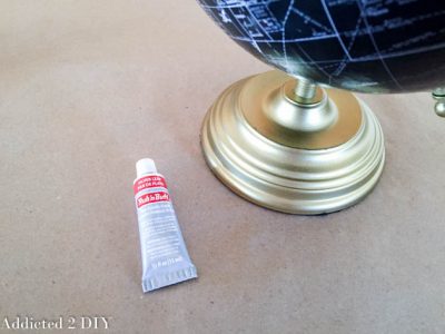 5 Minute Fix: Simple Globe Makeover - Addicted 2 DIY