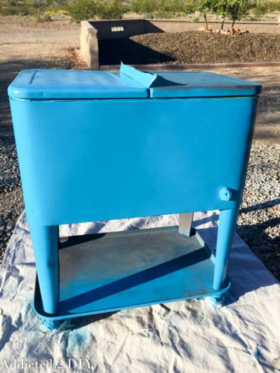 Second-Hand Ice Chest Makeover - Addicted 2 DIY