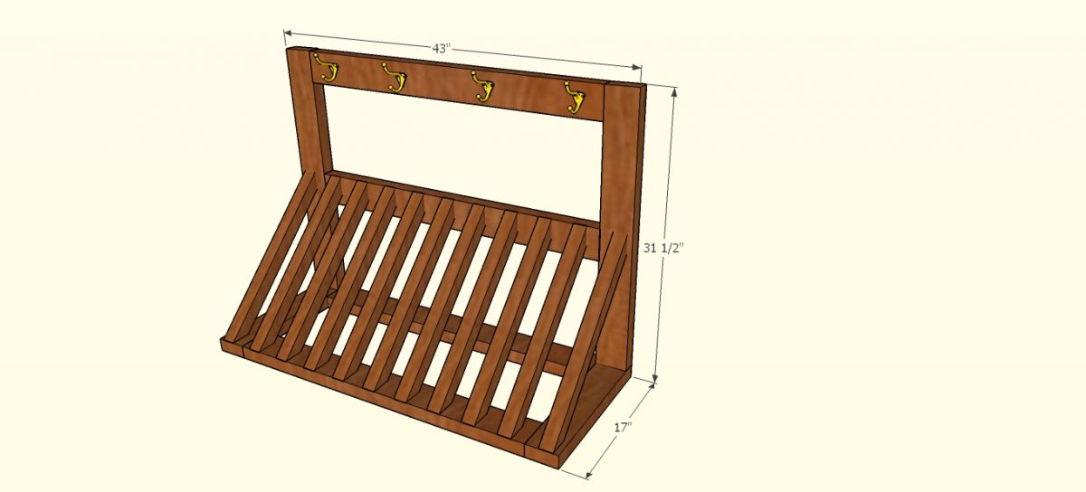 bike rack plans final dimensions - Addicted 2 DIY