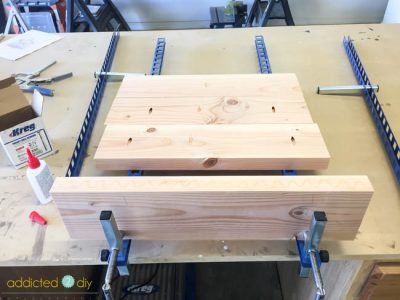 DIY X Panel Side Table - Addicted 2 DIY