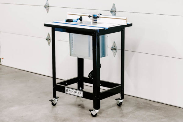 How To Modify A Steel Router Table Base To Include Storage