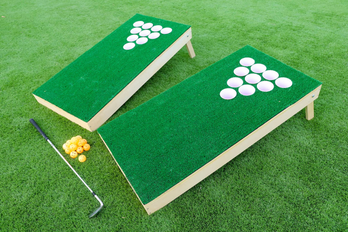 DIY chip shot golf game - Addicted 2 DIY