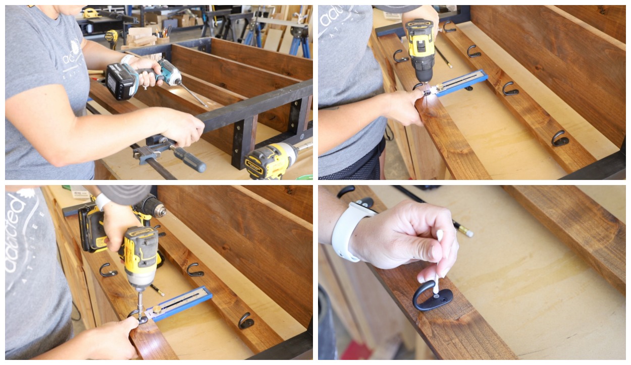 How To Build A Trophy Shelf with Attached Hat Rack - Addicted 2 DIY