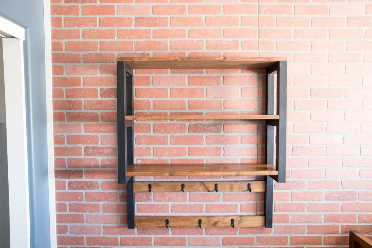 How To Build A Trophy Shelf with Attached Hat Rack - Addicted 2 DIY