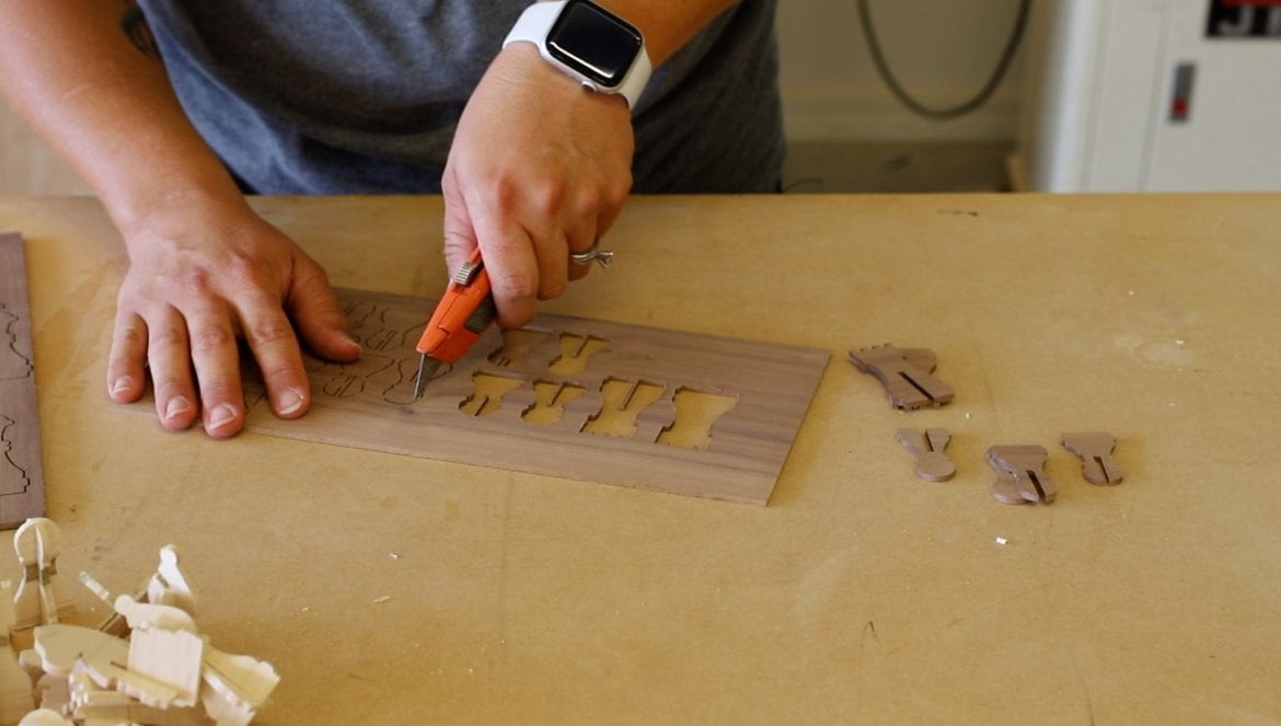 cutting-tabs-on-chess-pieces - Addicted 2 DIY