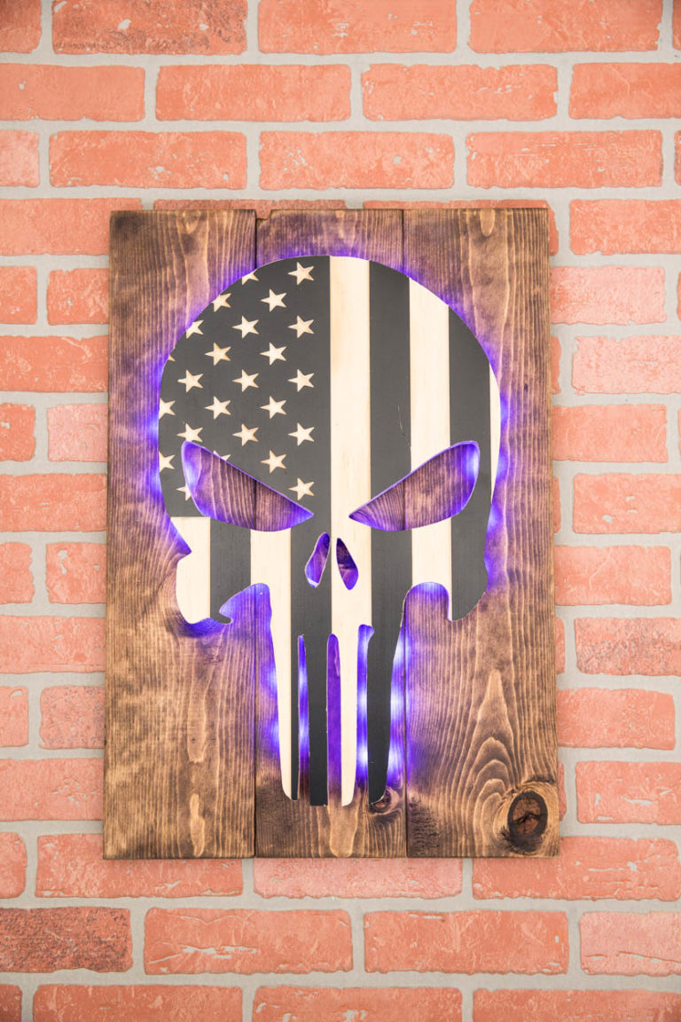 How To Make LED Backlit Wall Art - Addicted 2 DIY