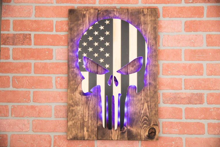 How To Make LED Backlit Wall Art - Addicted 2 DIY