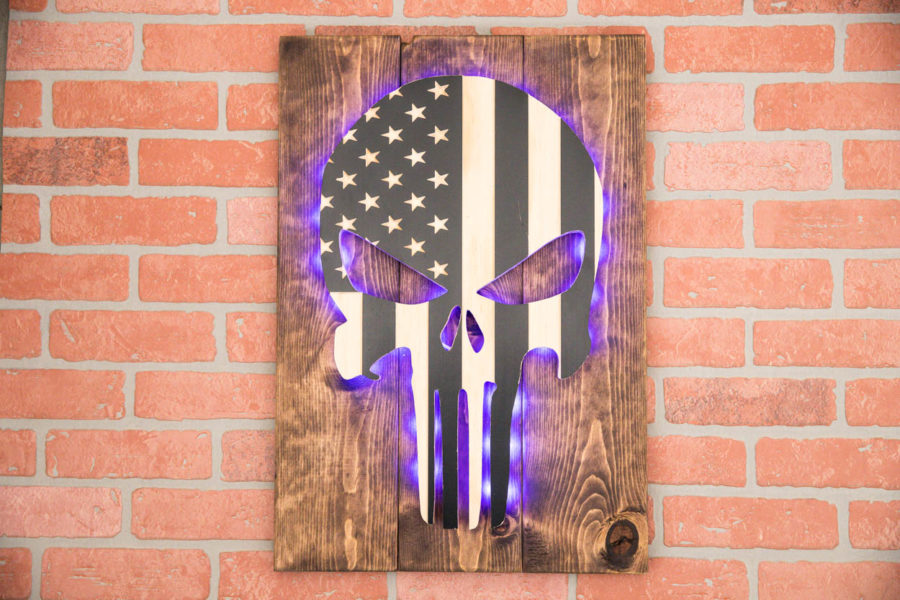 How To Make LED Backlit Wall Art - Addicted 2 DIY