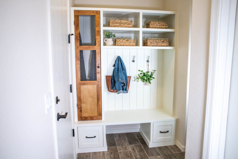 How To Build A Custom Mudroom | Addicted 2 DIY